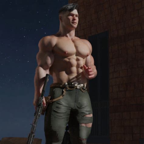 Watchman From Behind 3d Render Renderhub Gallery