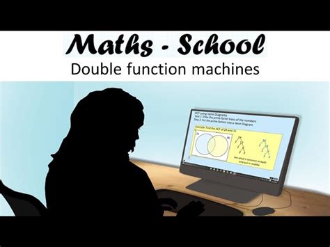 Maths School Double Function Machines