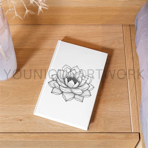 Lotus Flower Svg Bundle Png Floral Clipart Hand Drawn Lotus Etsy