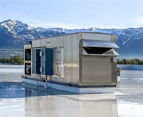 Custom Air Handling Unit With Packaged Ac And Humidifier