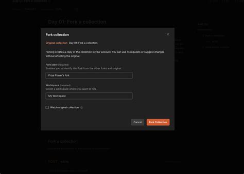 Pop Up For Public Account Needed To Fork Not Visible When Using The