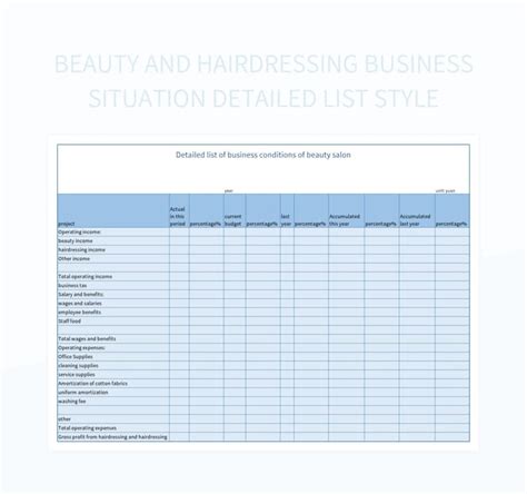 Free Situation Templates For Google Sheets And Microsoft Excel Slidesdocs