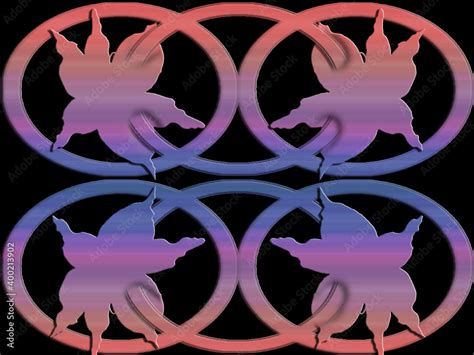 The 3d Image Illustration Background Creates A Graphic Of Modern And