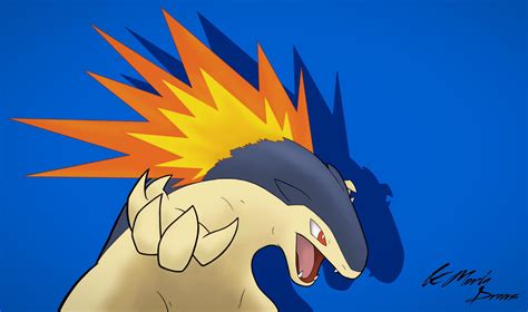 My Typhlosion Art R Pokemon