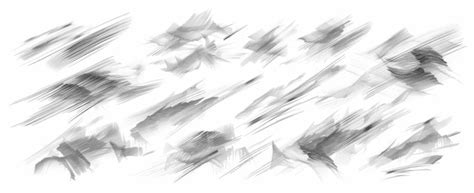 Text Underline Handwritten Elements Lettering Emphasis Markers Scribbles Handwritten Marks Brush