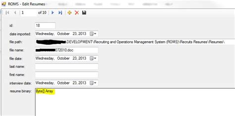 solved display sql word varbinary max binary document in visual