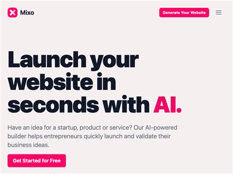 Mixo The Best AI Tool Ever