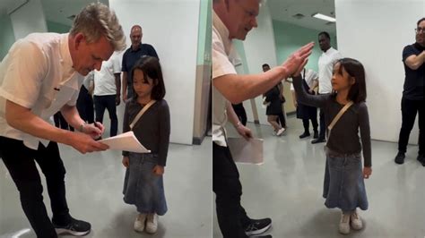 Gordon Ramsay Has The Sweetest Reaction To Getting Drawings From Judy