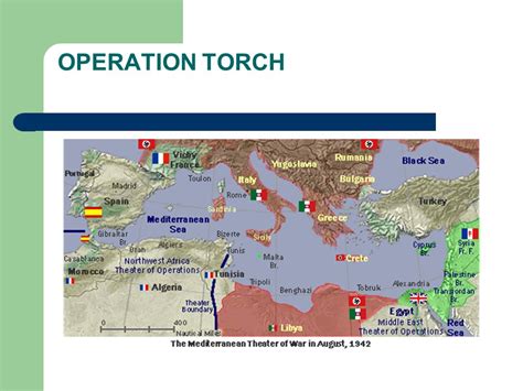 Operation Torch Map