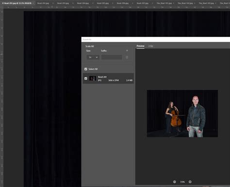Why Does Export As Have A Select All Checkbox Adobe Community