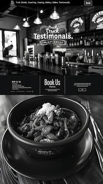 A Black And White Photo Of A Cookbook That Says Quot Book Quot Premium Ai Generated Image