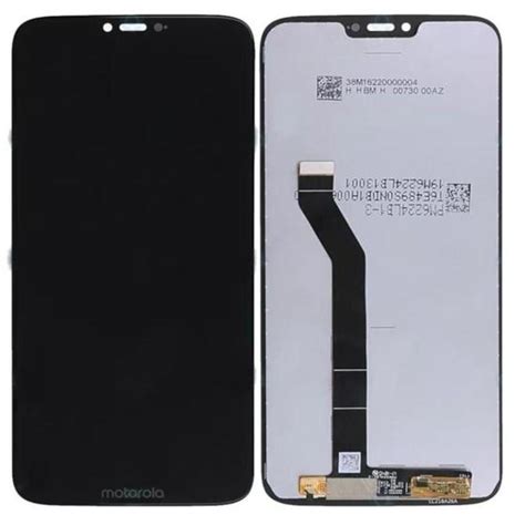 Tela Display Frontal Lcd Moto G7 Power Xt1955 1 Original Preto