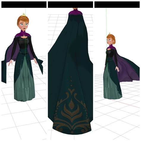 Mmd Queen Anna Kh3 Wip1 By Iagoxk On Deviantart