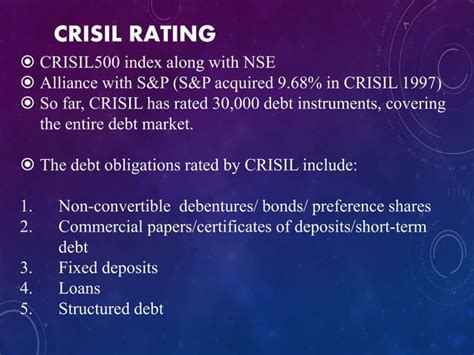 Credit Rating System In India Ppt