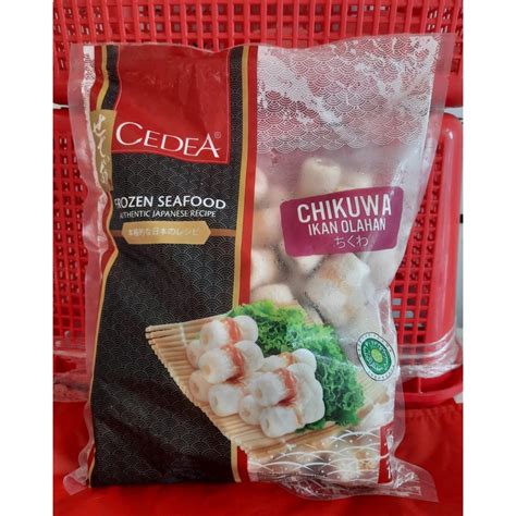 Jual Cedea Chikuwa Mini Ikan Olahan 1 Kg Gram Cikuwa Shopee Indonesia