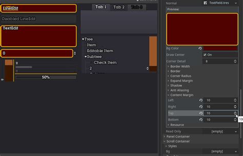 Topbottom Content Margin Does Not Affects Textedits · Issue 32867