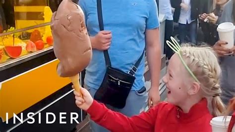Turkish Ice Cream Vendors Prank Customers Youtube