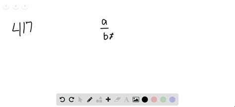 Show That Each Number Is Rational By Writing It In The Form Ab