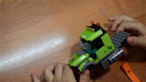 Как собрать Lego вулканологи(грузовик часть 1) - YouTube