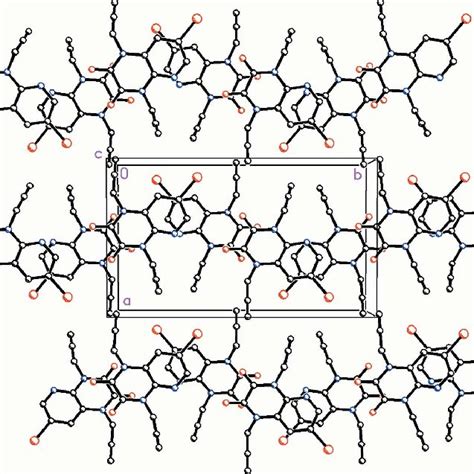 A View Of The Molecular Structure Showing Displacement Ellipsoids