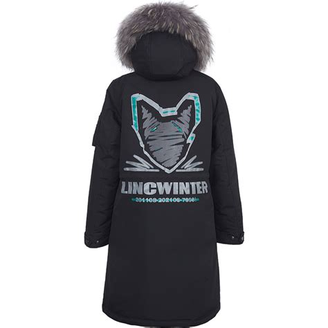 Linc金羽杰中长款派克羽绒服 惠券直播 一起惠返利网