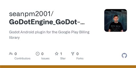 GitHub Seanpm GoDotEngine GoDot Google Play Billing Godot Android Plugin For The Google