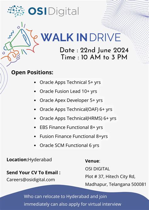Rohit Soni On Linkedin Hi All Osi Digital Is Hiring For The Below