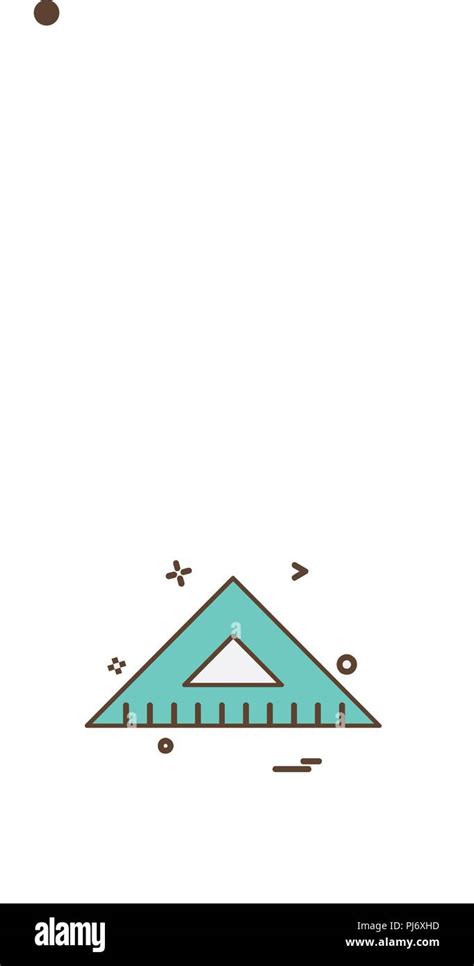 Geometry Scale Icon Design Vector Stock Vector Image And Art Alamy