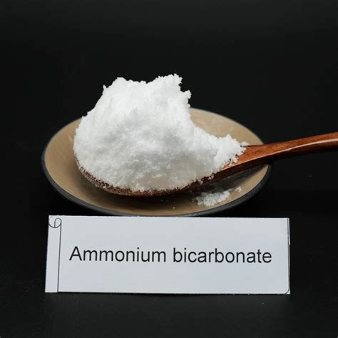 Bakimg Soda White Crystal Powder Ammonium Bicarbonate Food Grade 25kg