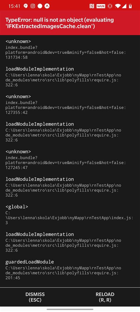 Typeerror Null Is Not An Object Evaluating Ifkextractedimagescache