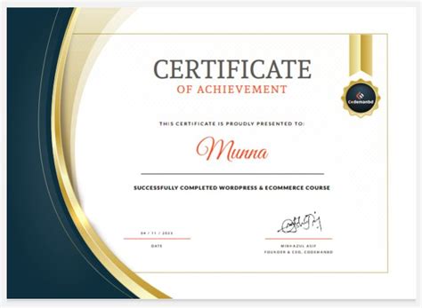 Mahid Munna On Linkedin Alhamdulillah Successfully Completed Wordpress And E Commerce Website Course