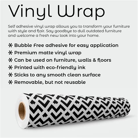 Zigzag Pattern Vinyl Wrap Sticker