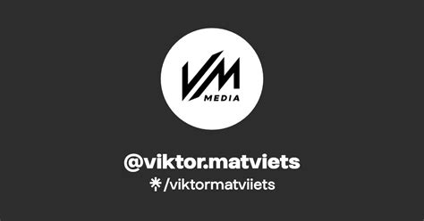 Viktor Matviets Instagram Tiktok Linktree