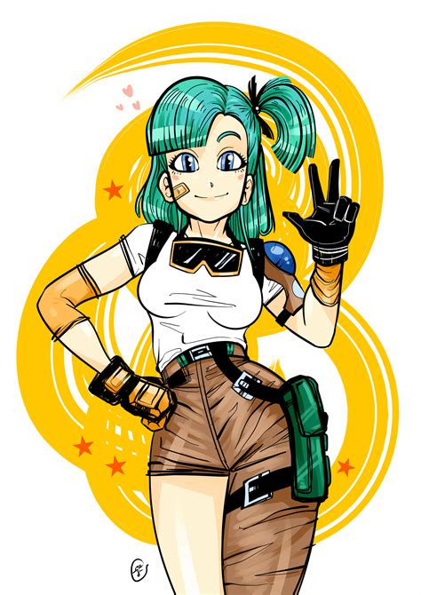 Artstation Bulma Dragon Ball