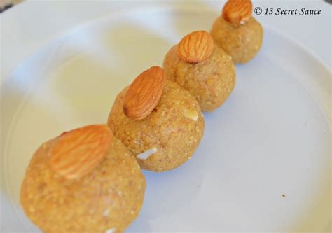 13 Secret Sauce Authentic Besan Ladoo