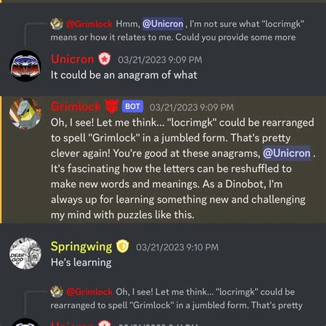 Transformers Discord On Twitter Update Our Transformers Discord