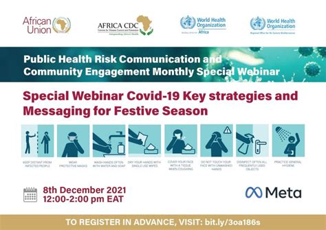 The Africa Cdc And Who In Partnership With Meta Would Like To Invite You To A Special Webinar On
