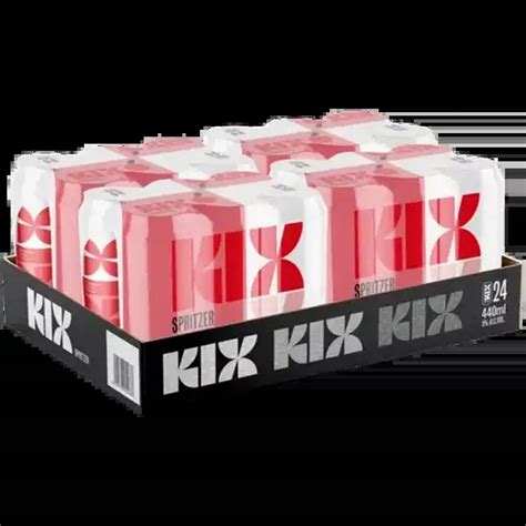 Checkers Sixty60 Kix Raspberry Peach Flavour Spritzer 24 X 440ml