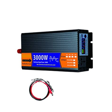Pure Sine Wave Inverter Dc 12v 24v 48v 60v To Ac 2000w 3000w