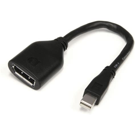 StarTech Mini DisplayPort To DisplayPort Video Cable MDP2DPMF6IN