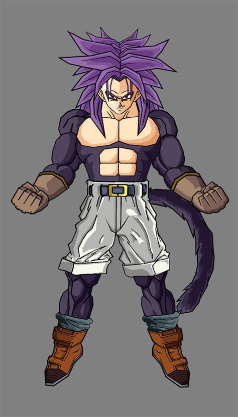 Trunks Gt Ssj4 By Theothersmen On Deviantart