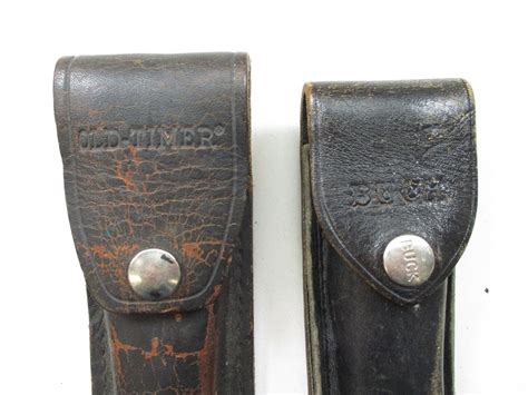 Buck And Old Timer Folding Knives Switzers Auction And Appraisal Service