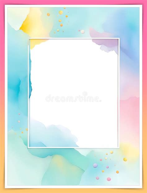 Minimal Elegance Artistic Framework For Invitations Celebrations And