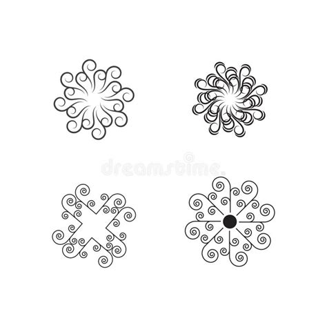 Wind Logo Vector Symbol Design Stock Vector Illustration Of Doodle