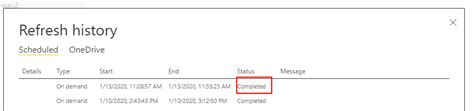 Power Bi Reports Refresh Status Not Up To Date Microsoft Fabric Community