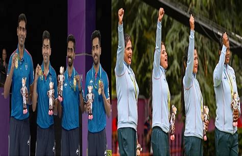 Cwg 2022 Lawn Bowls Tt Gold Light Up The Day For India Siliconindia