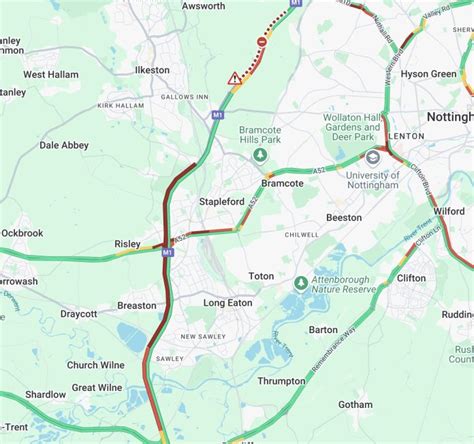 Live Updates M1 Closed Northbound J25 Severe Delays For Second Day