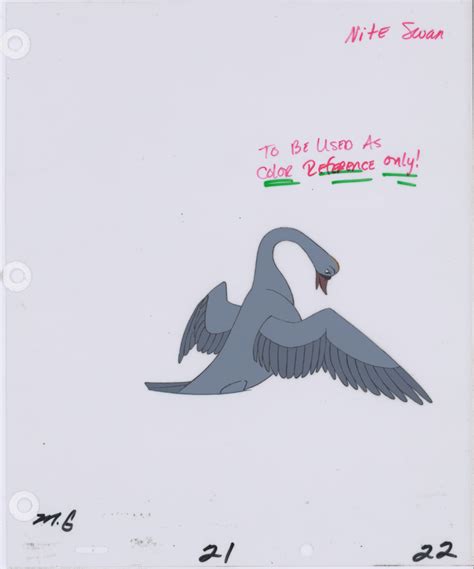 Swan Production Model Art The Swan Princess