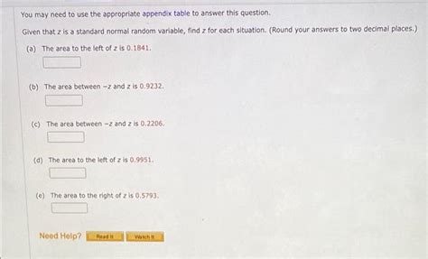 solved you may need to use the appropriate appendix table to