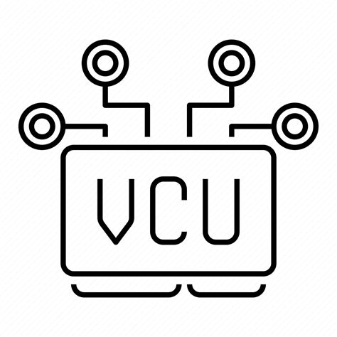 Vehicle Control Unit Vcu Icon Download On Iconfinder